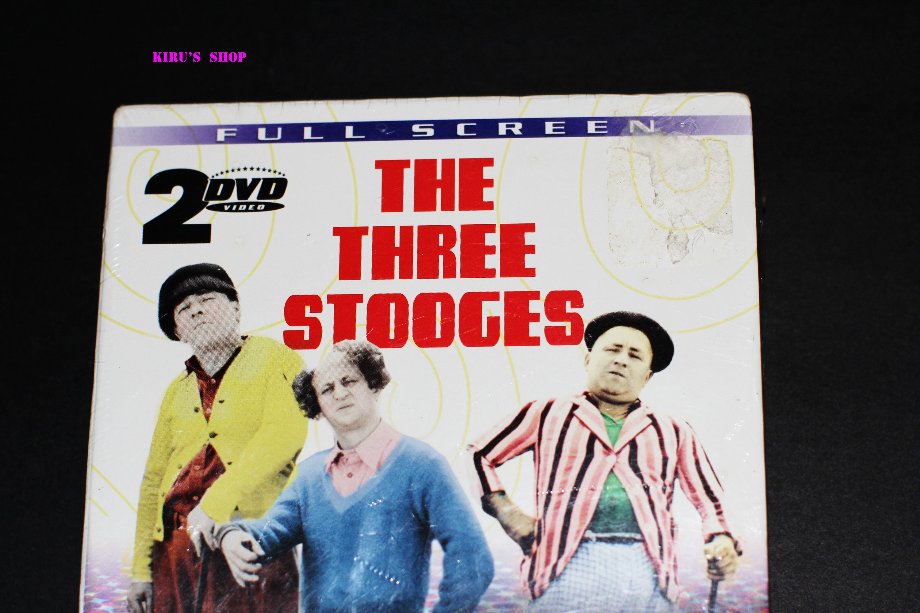 Vintage New, Sealed, the Three Stooges, 2 DVD Boxed Set, Larry, Moe ...