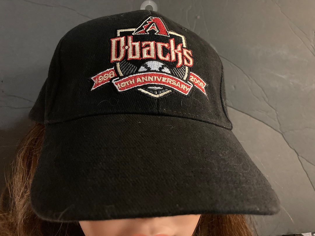 A D-backs 10th Anniversary 1998-2000 Hat, Vintage Arizona Diamondbacks ...