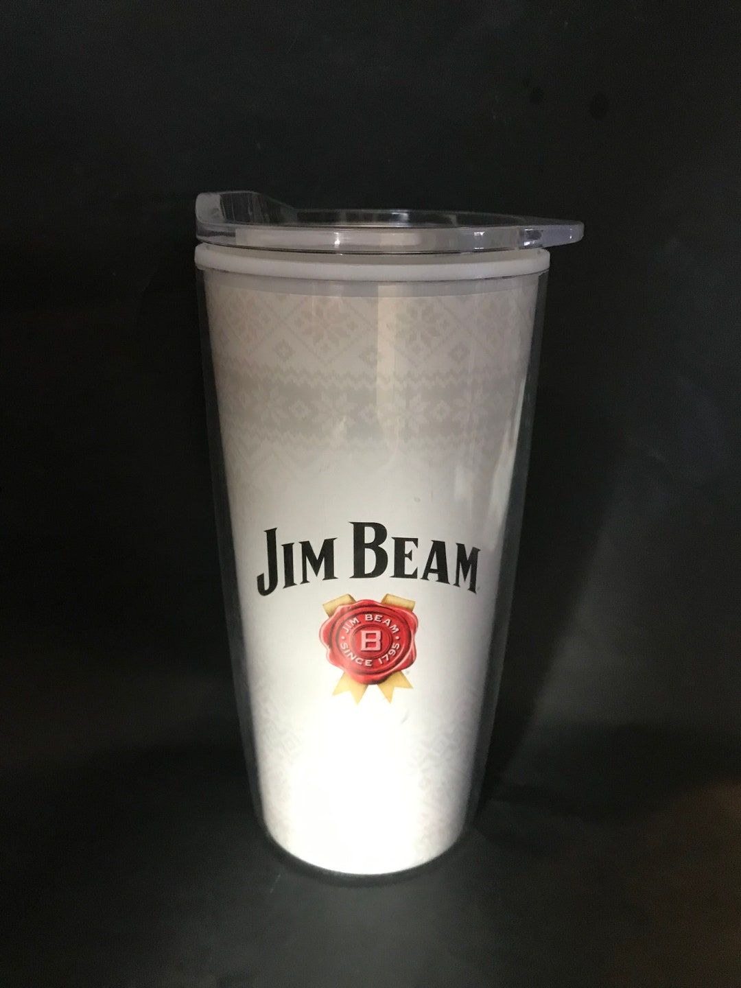 Vintage Jim Beam Travel Tumbler, Jim Beam Plastic Travel Cup - Etsy