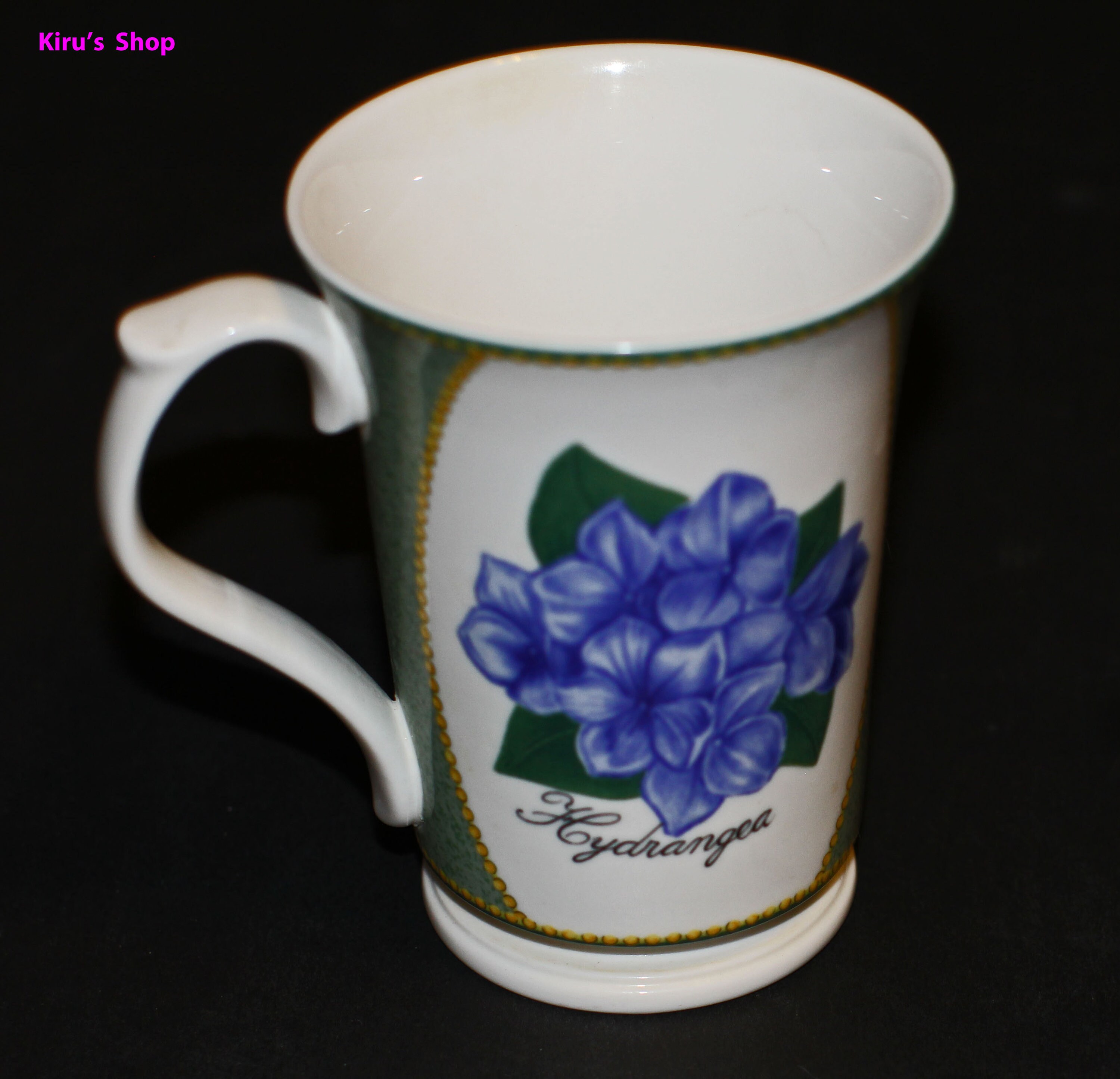 Saint James Hydrangea Super Strong Fine China Tea Mug Hankook - Etsy