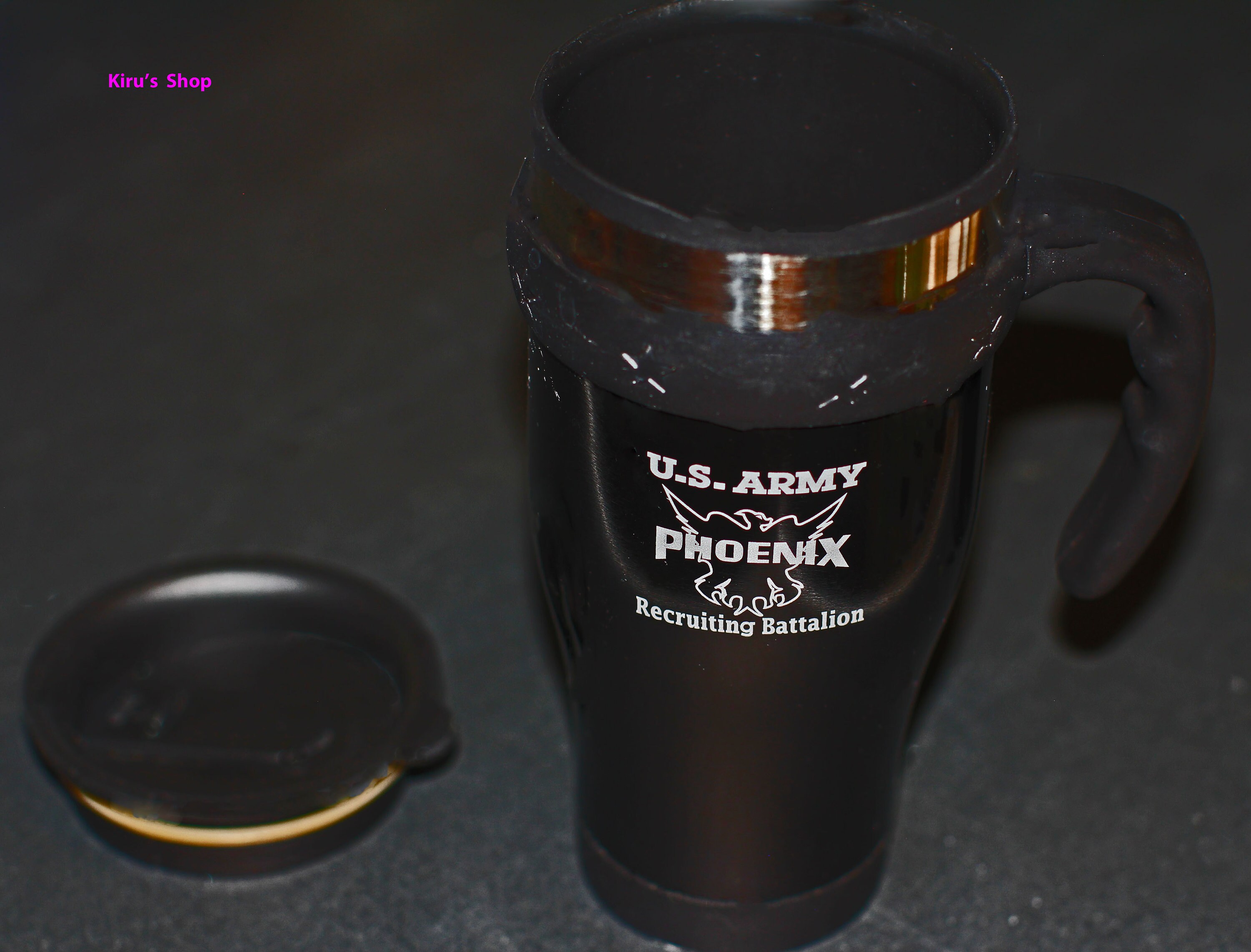 U.S. Army Phoenix Recruiting Battalion Stainless Steel Travel - Etsy