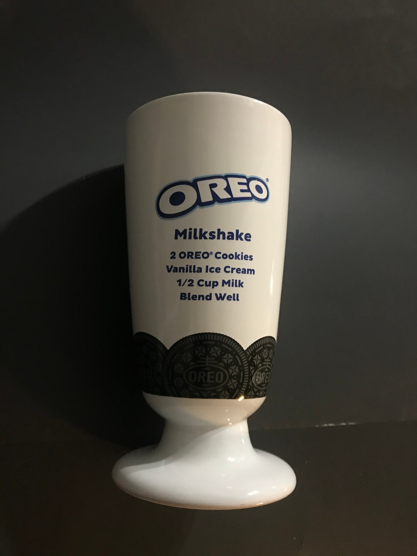 Vintage Oreo Cookie Milkshake Ceramic Tumbler Oreo Cookies & - Etsy