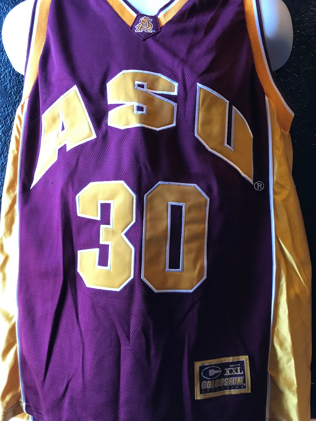 Vintage ASU Basketball Shirt, Arizona State University Athletic Jersey ...