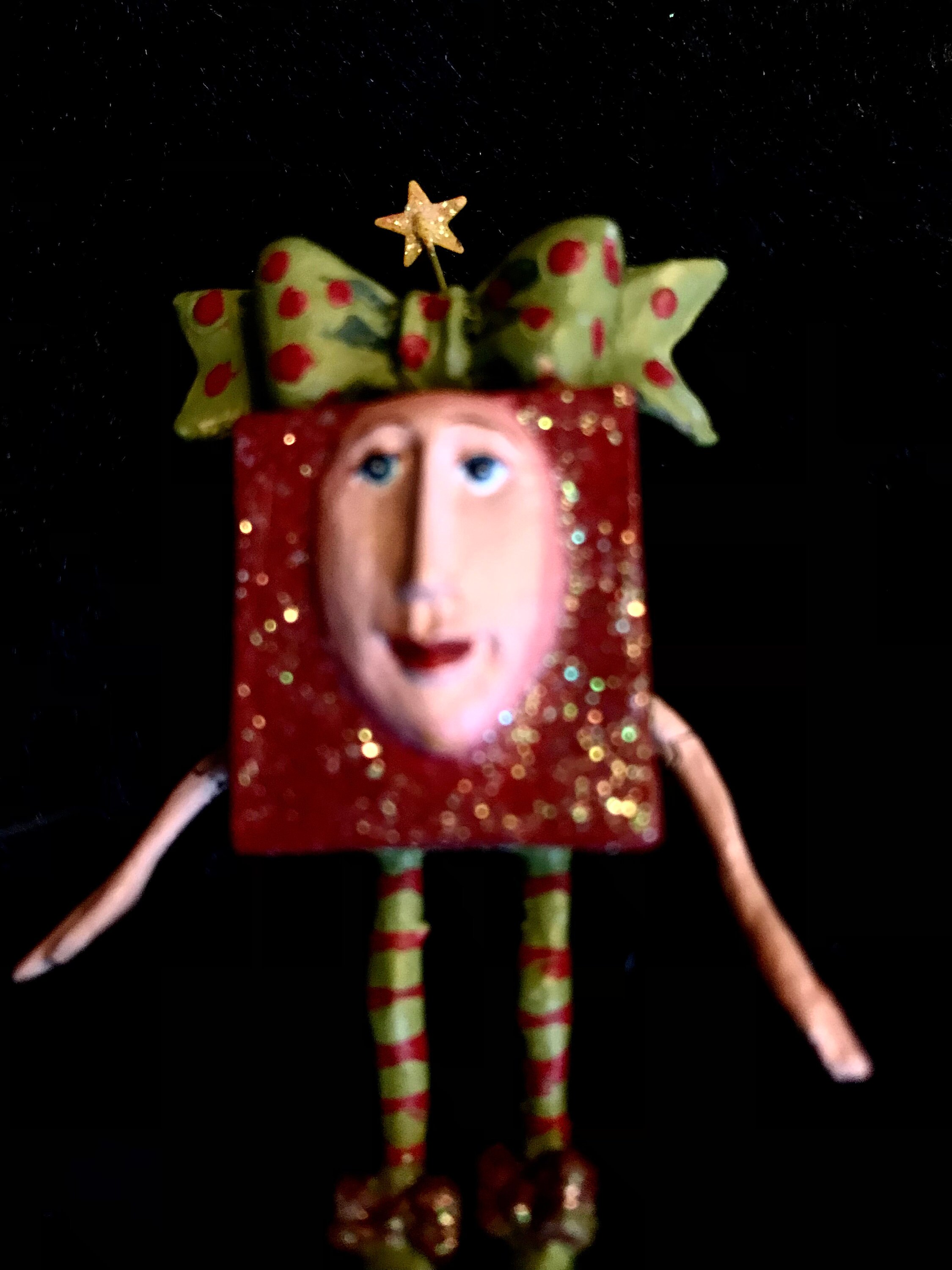 Vintage Patience Brewster Krinkles Mini-ornament With Tag - Etsy