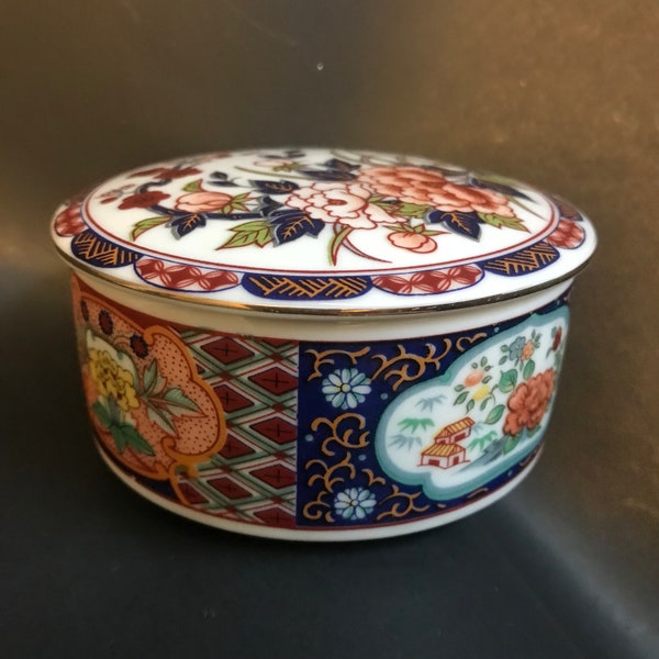 Imari Japanese Trinket Box - Etsy