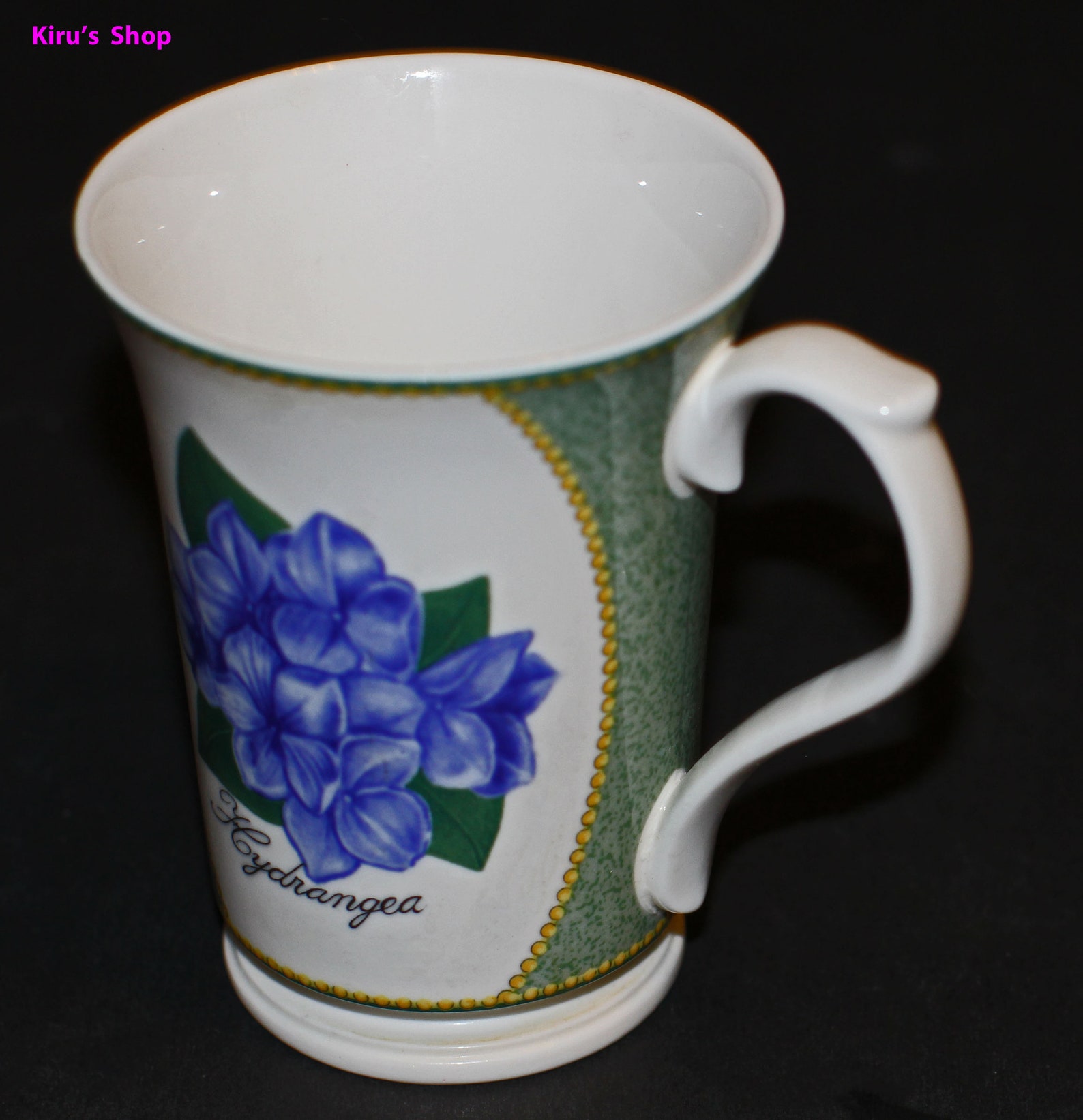Saint James Hydrangea Super Strong Fine China Tea Mug Hankook - Etsy