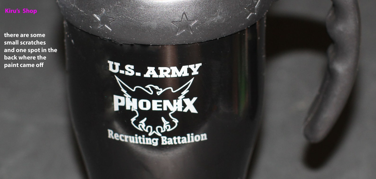 U.S. Army Phoenix Recruiting Battalion Stainless Steel Travel - Etsy