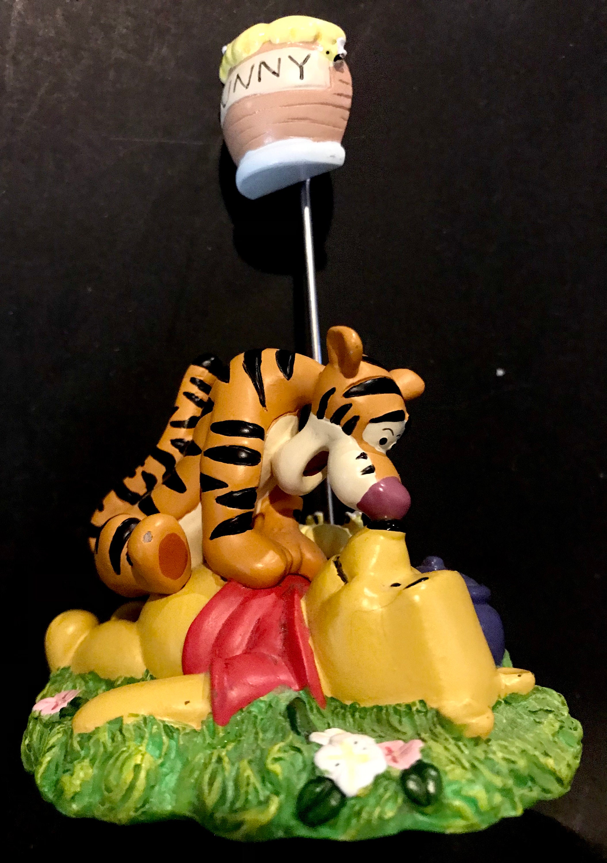 Vintage Winnie the Pooh and Tigger Picture or Note Holder - Etsy