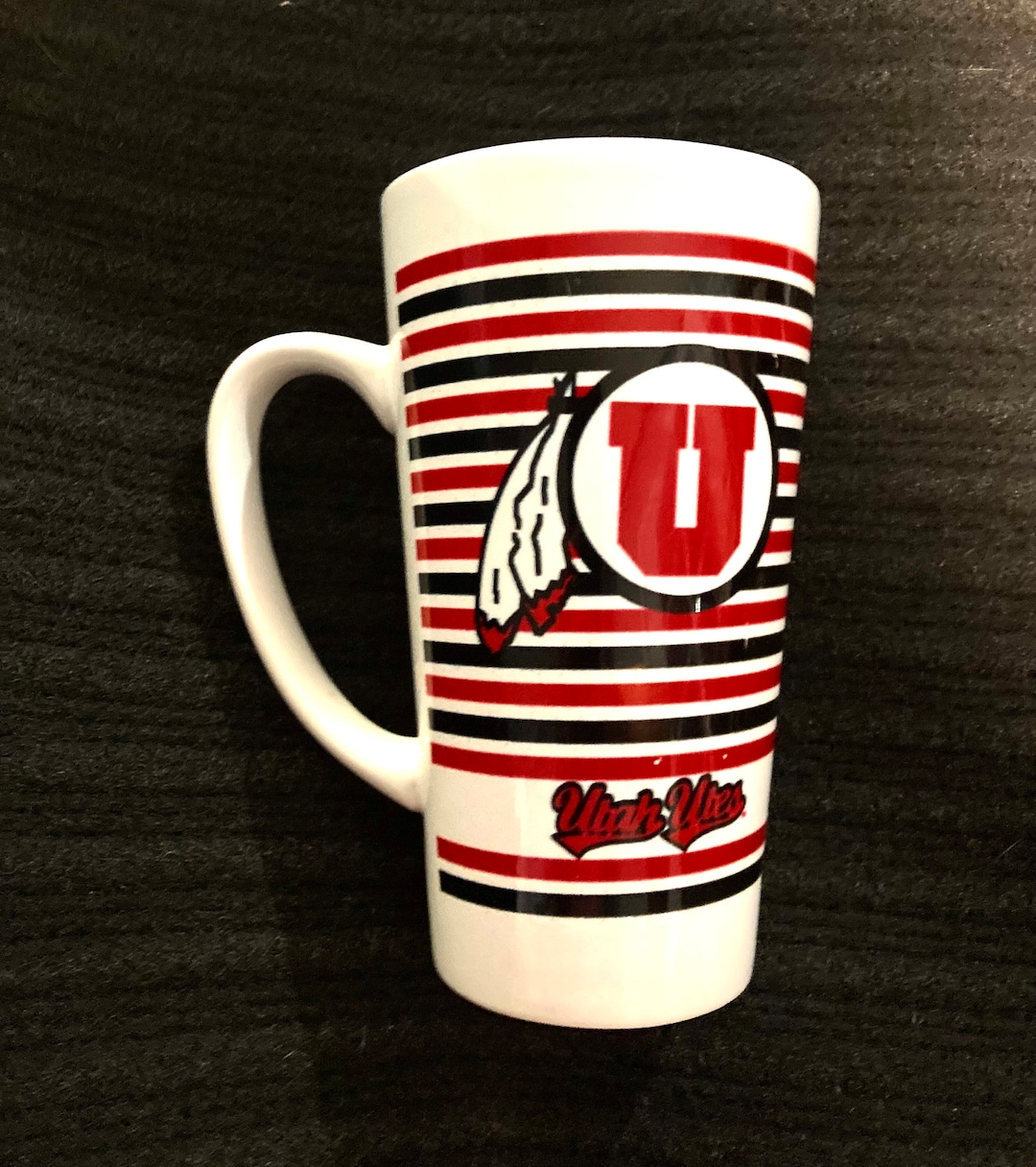 New BYU Utah Utes Mug, Original Tags Tall Brigham University Coffee Cup ...