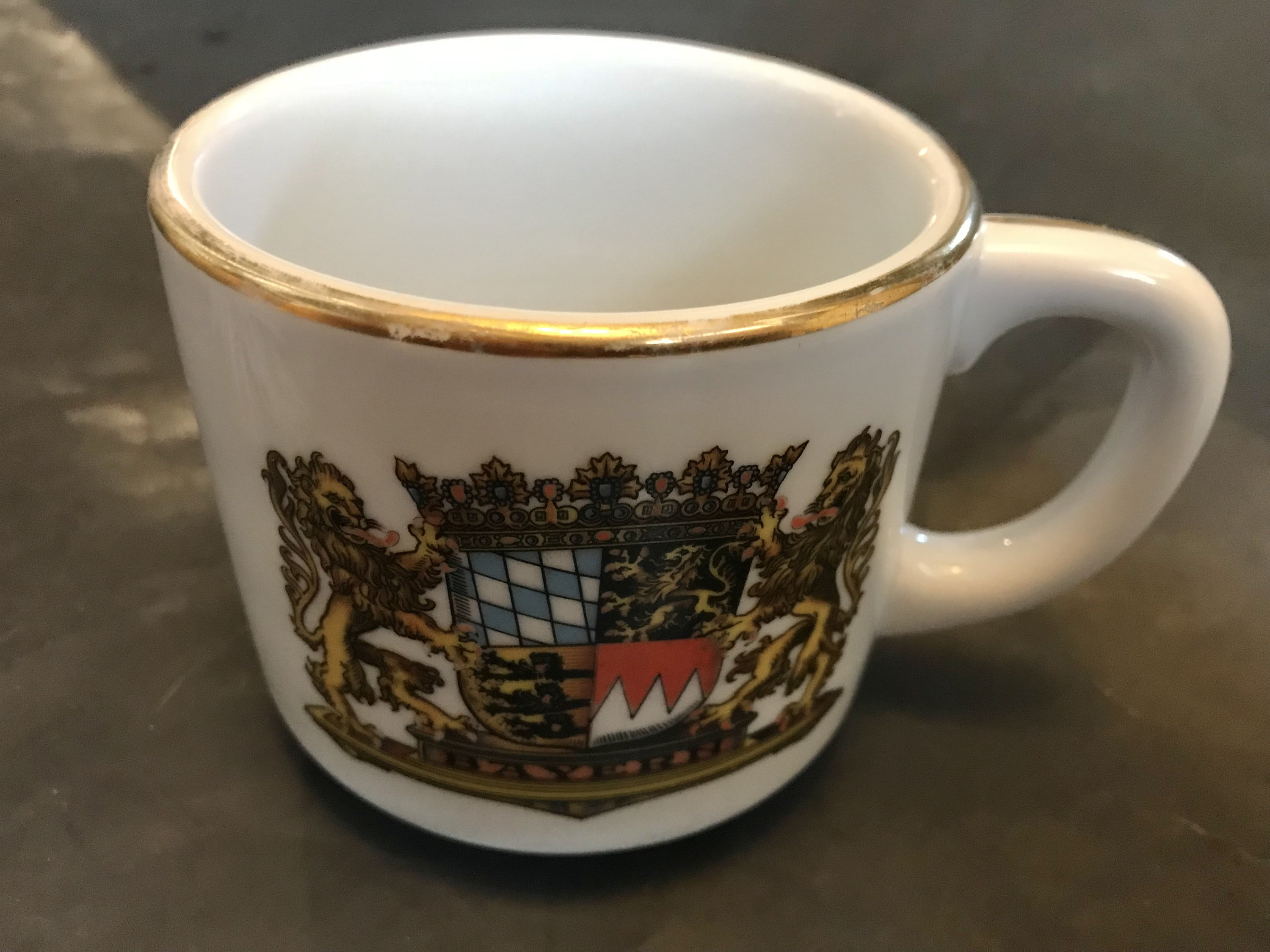 Vintage Bavaria Germany Mug Coat of Arms of Bayern & Augsburg - Etsy