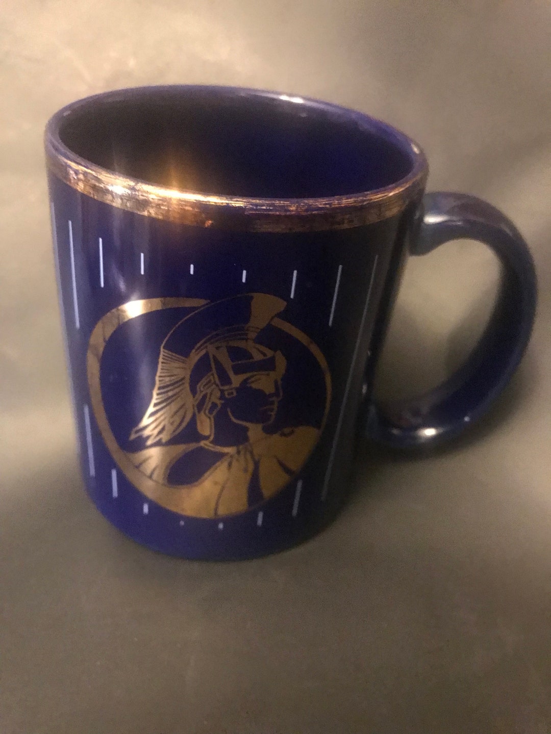 Vintage Spartan Mug, MSU Spartan Coffee Cup, Michigan State University ...