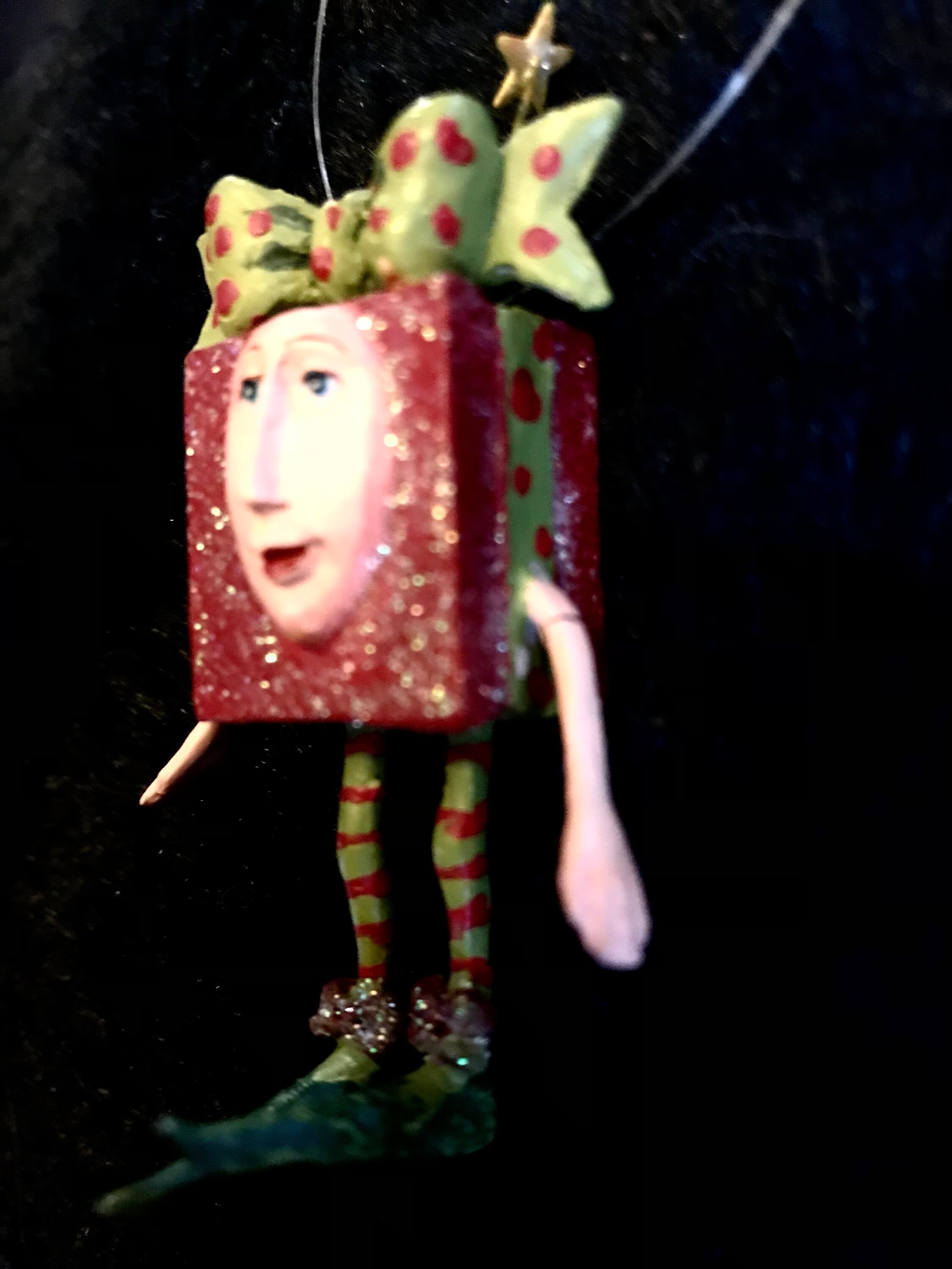 Vintage Patience Brewster Krinkles Mini-ornament With Tag - Etsy