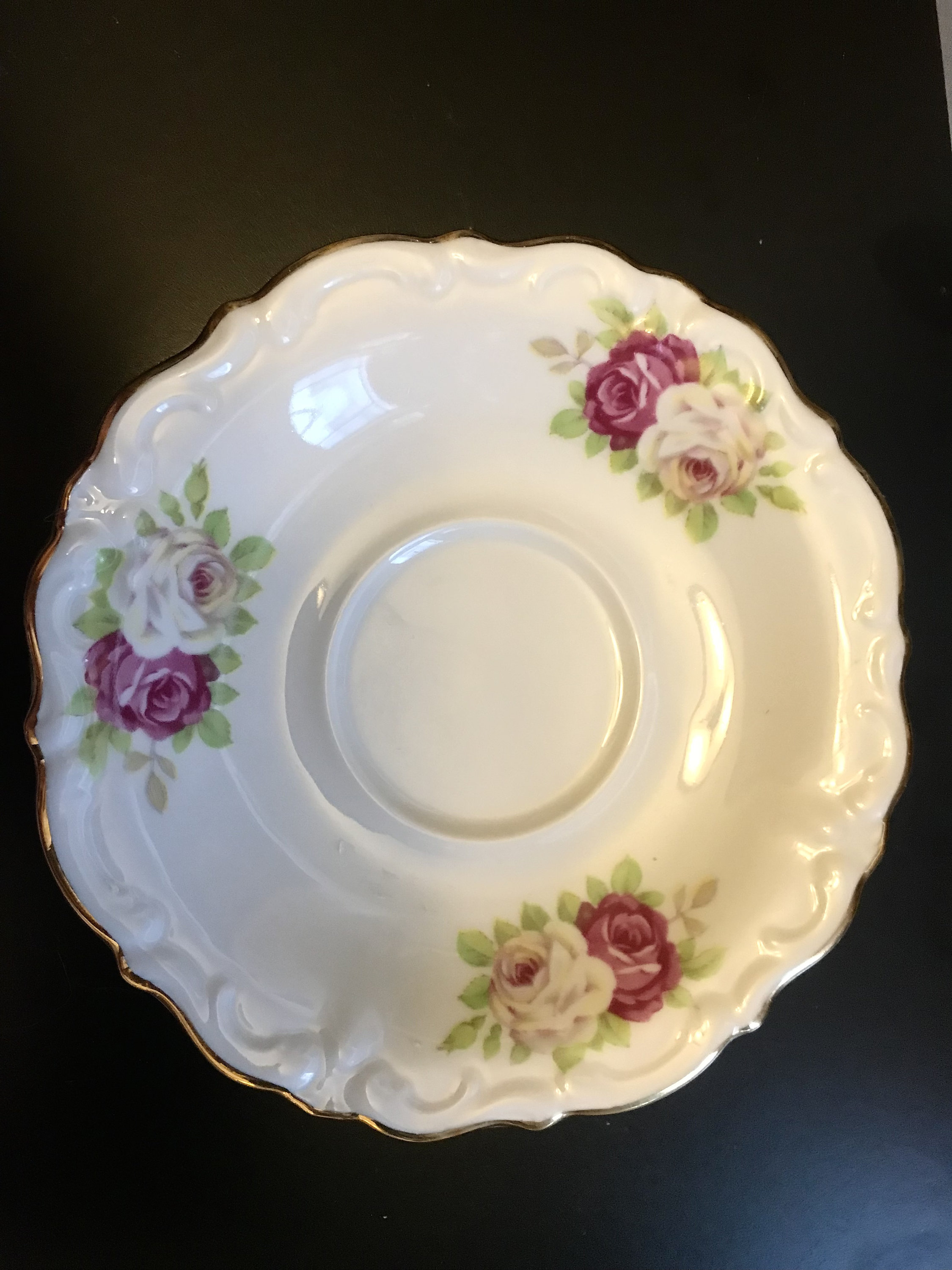 Replacement China, Vintage Winterling Bavaria Germany Saucer, Floral ...