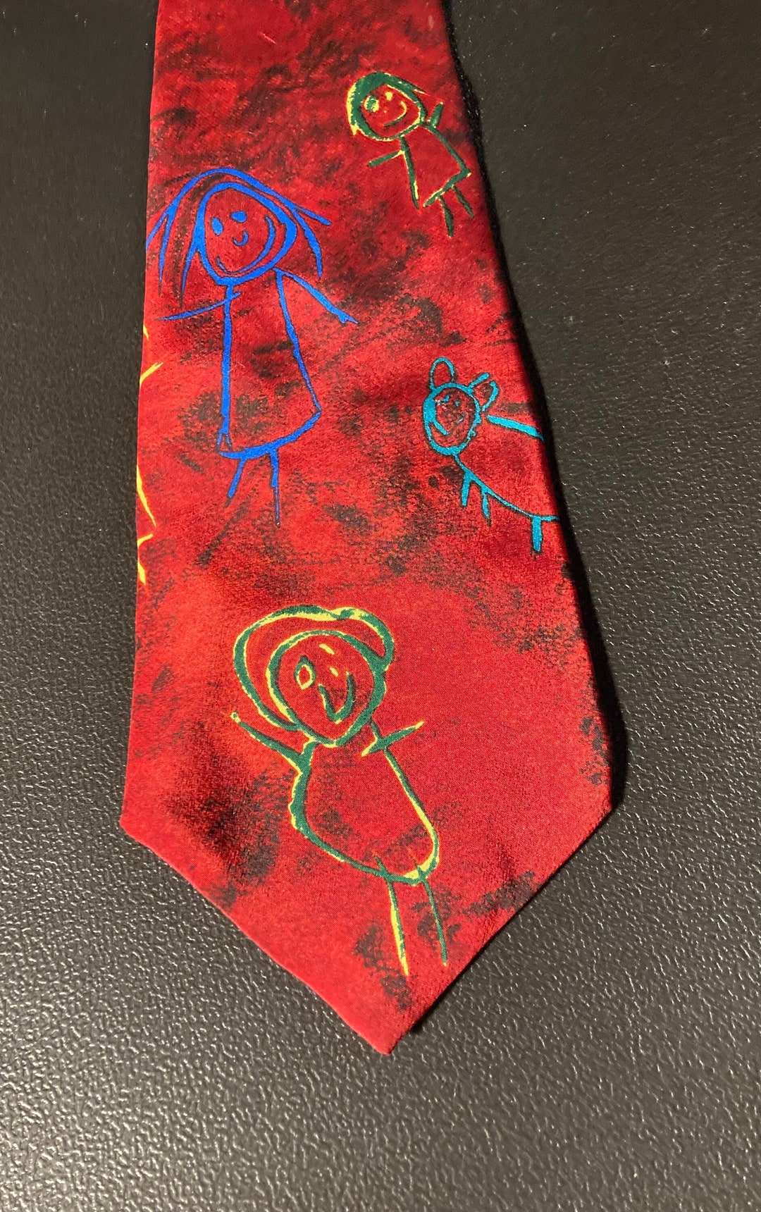 Save the Children Silk Necktie, Brian - Age 4 “picture A Bright Future ...