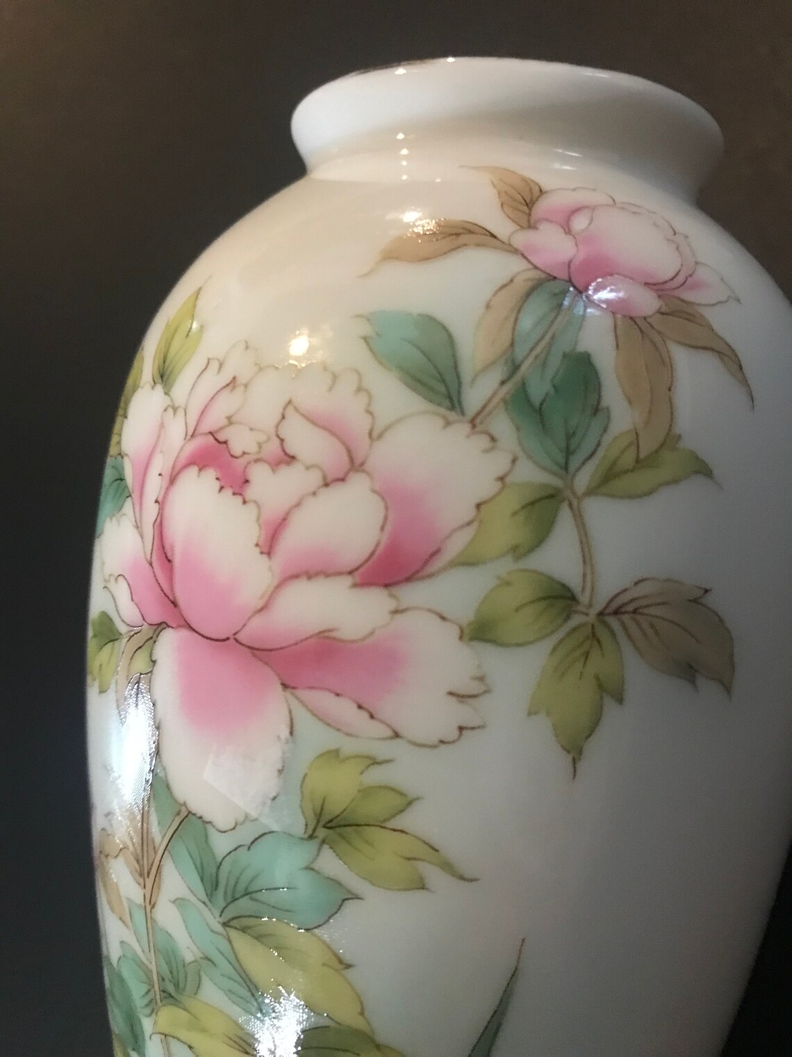 Vintage Shibata Japan Porcelain Vase Decorative Vase | Etsy