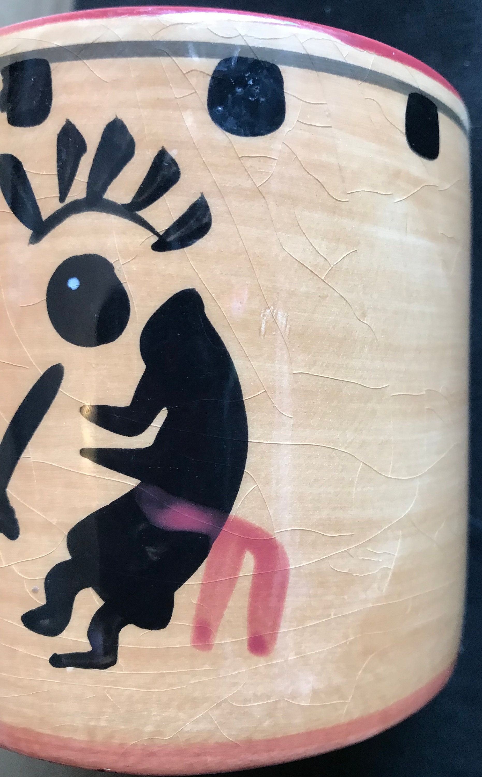 Vintage Native American Cave Drawing Style Mug, Casa Vero Coffee Cup - Etsy