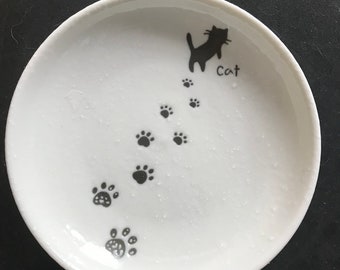 Paw Print Plate - Etsy