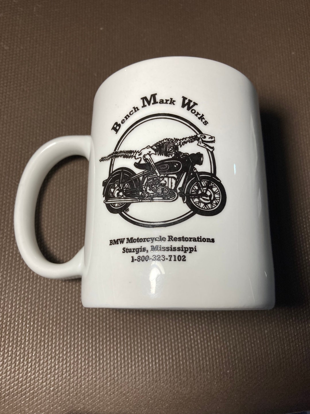 Bench Mark Works, BMW Motorcycle Restorations, Sturgis, Mississippi Mug ...