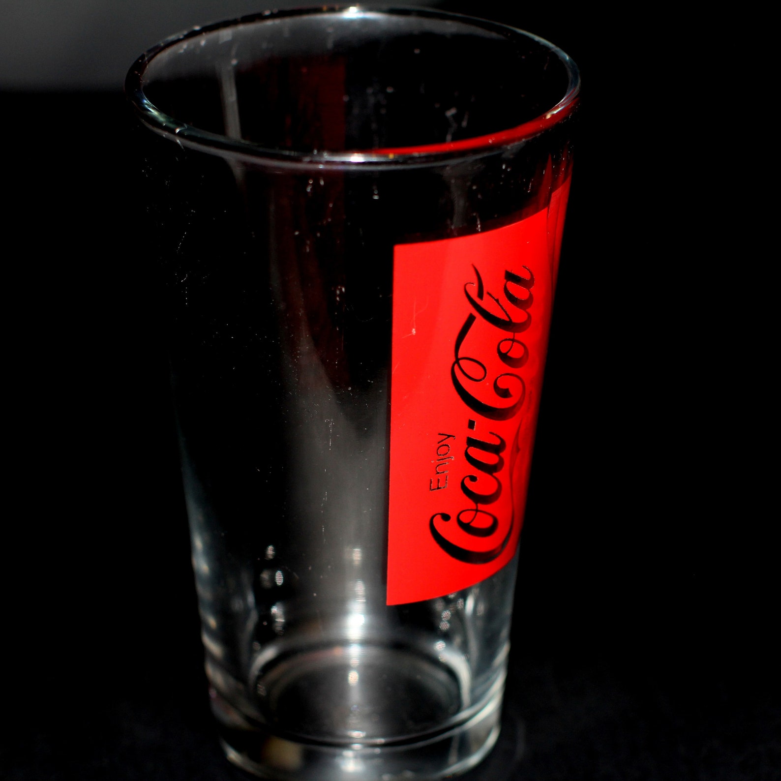Coca-cola 16 Ounce Tumbler Coke Pint Sized Drinking Glass - Etsy