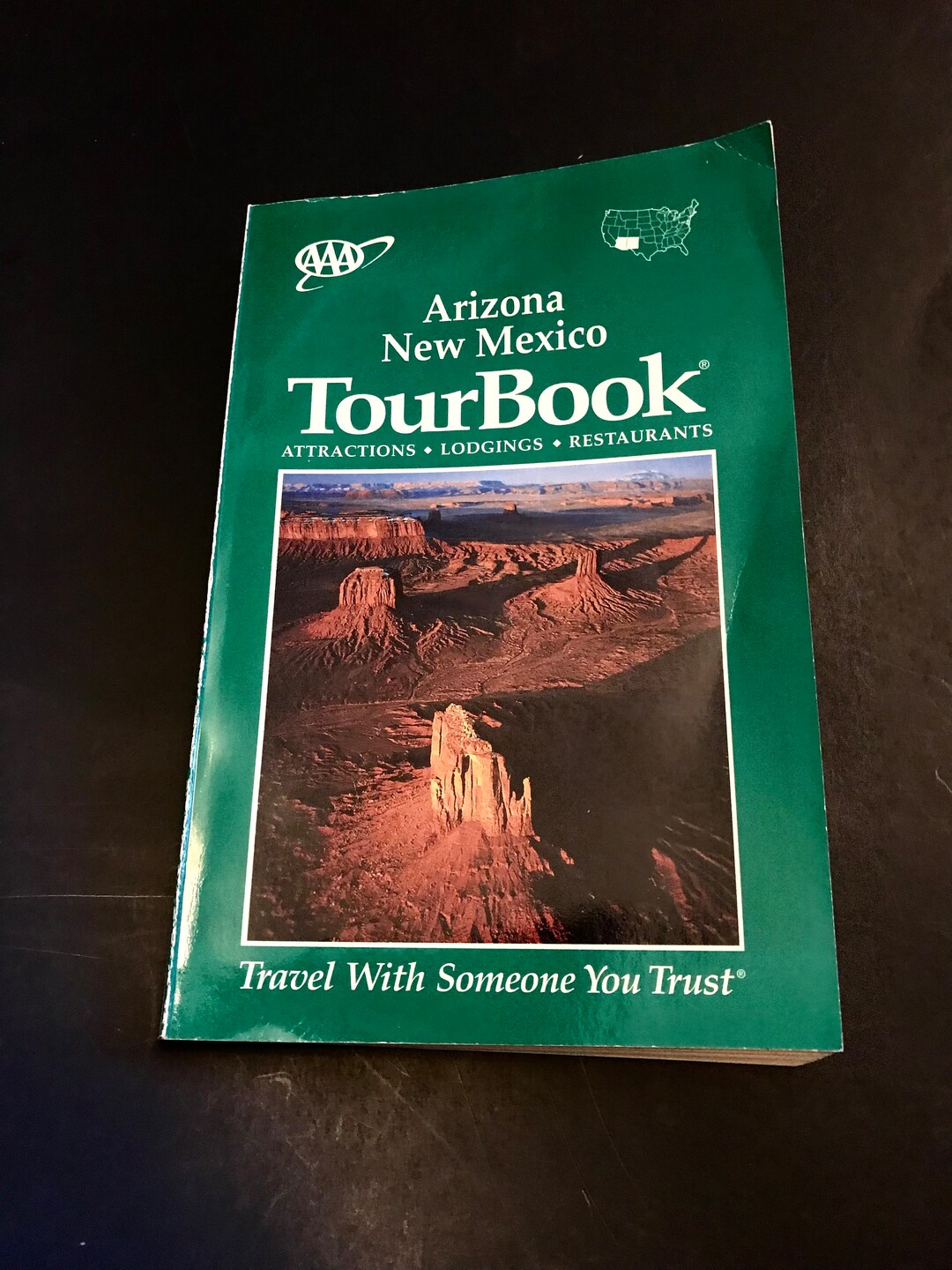 1990s, AAA Arizona, New Mexico Tourbook, Travel Guide, Paperback Book ...
