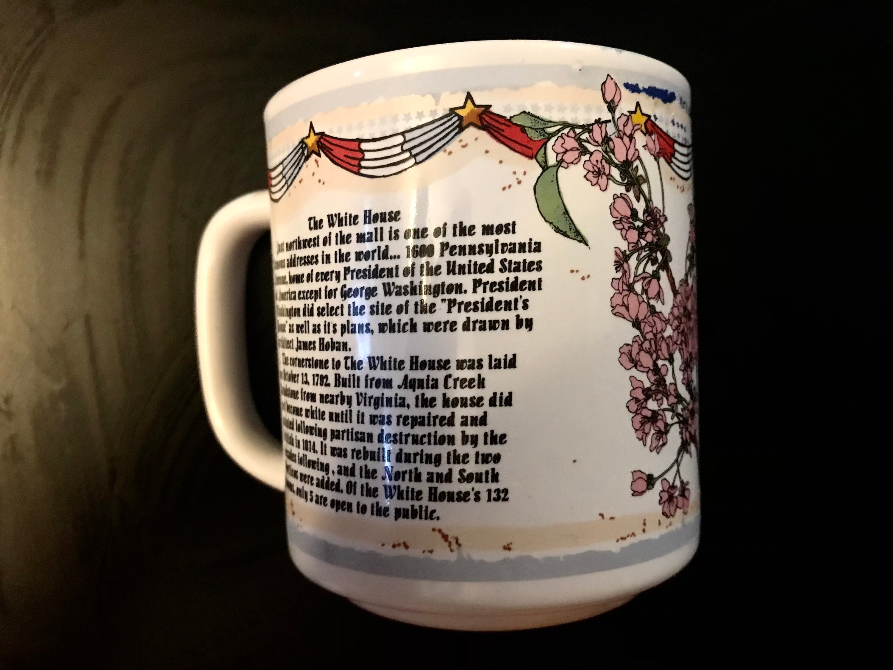 1990 Washington D.C. Mug 1995 the White House Coffee Cup - Etsy