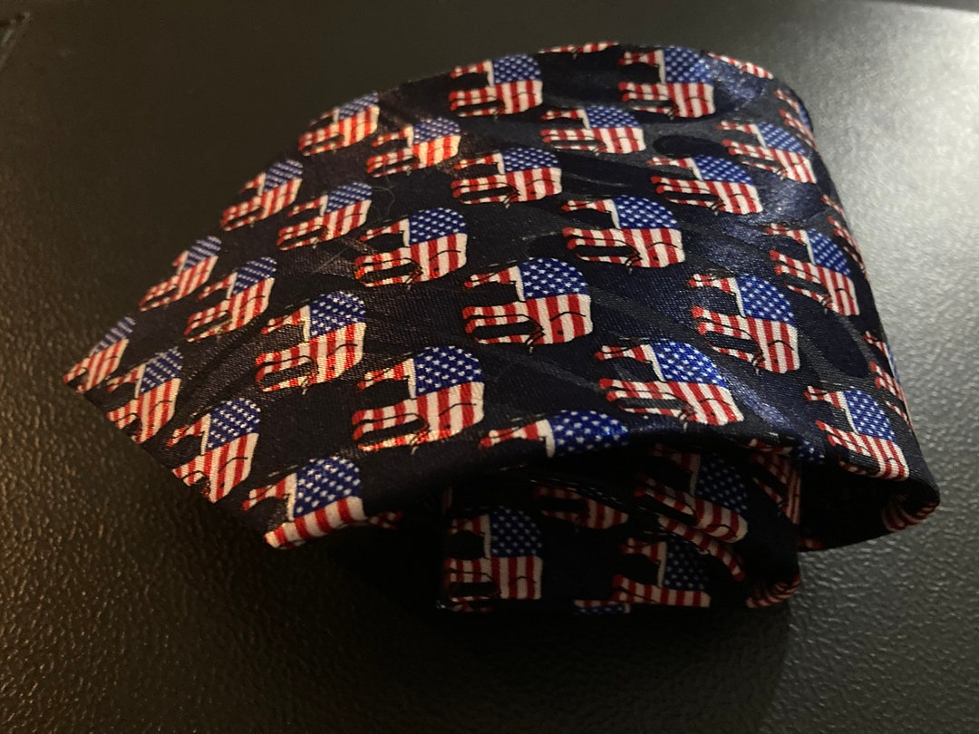 Republican Party Tie,, Steve Harris Hand Made Necktie, USA - Etsy