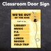Classroom Door Sign - Where Are We At? - Elementary School Specialties ...