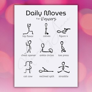 Daily Stretches for Dancers, Flexibility Routine, Injury Prevention ...