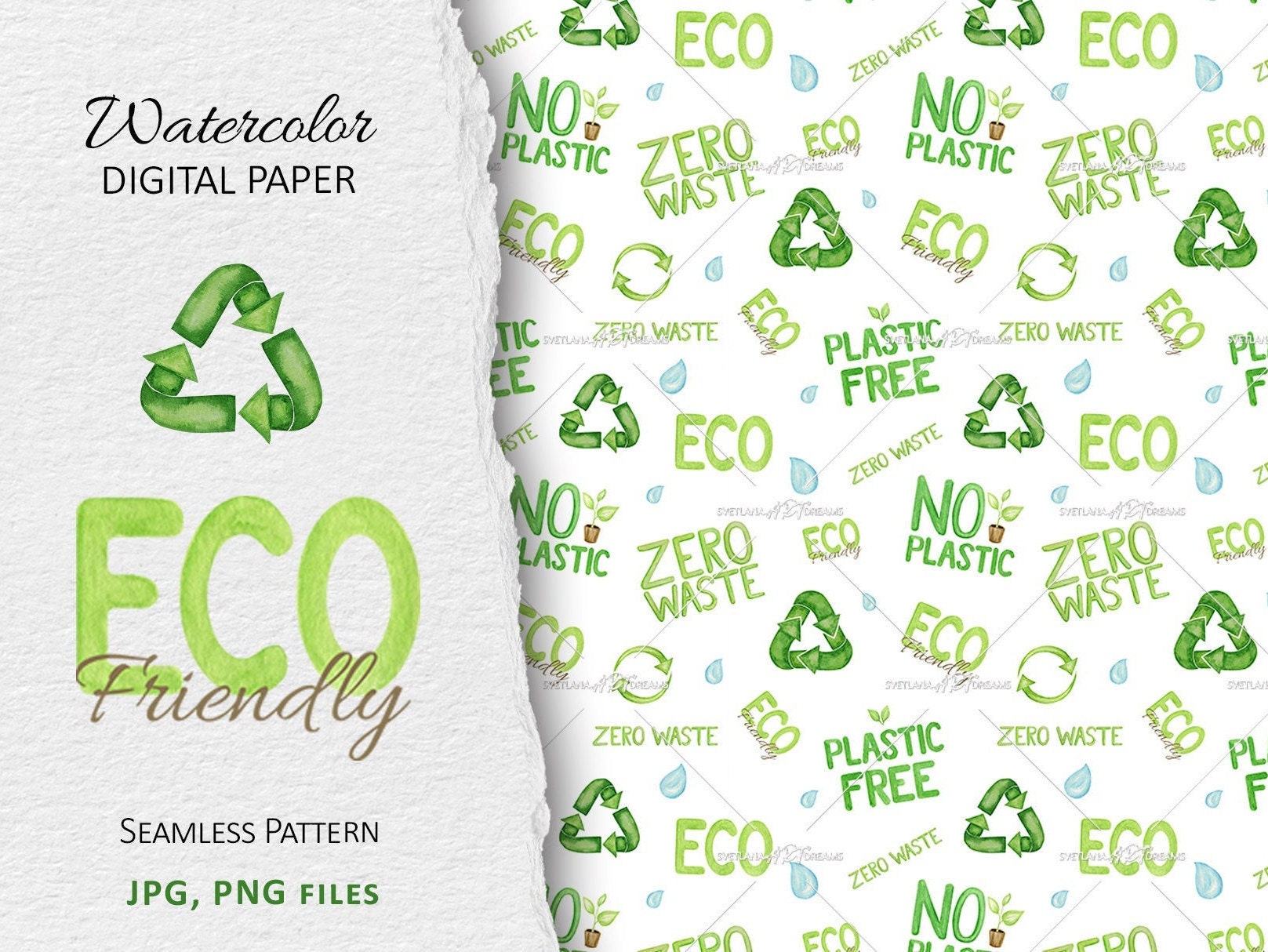 Go Green Recycle Paper