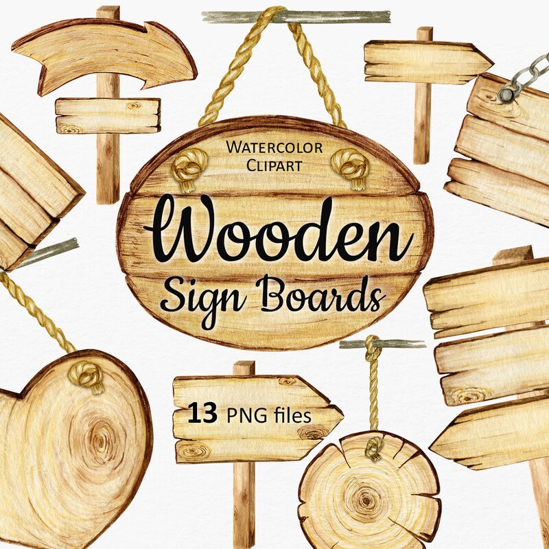 Wood Plank Signs - Etsy