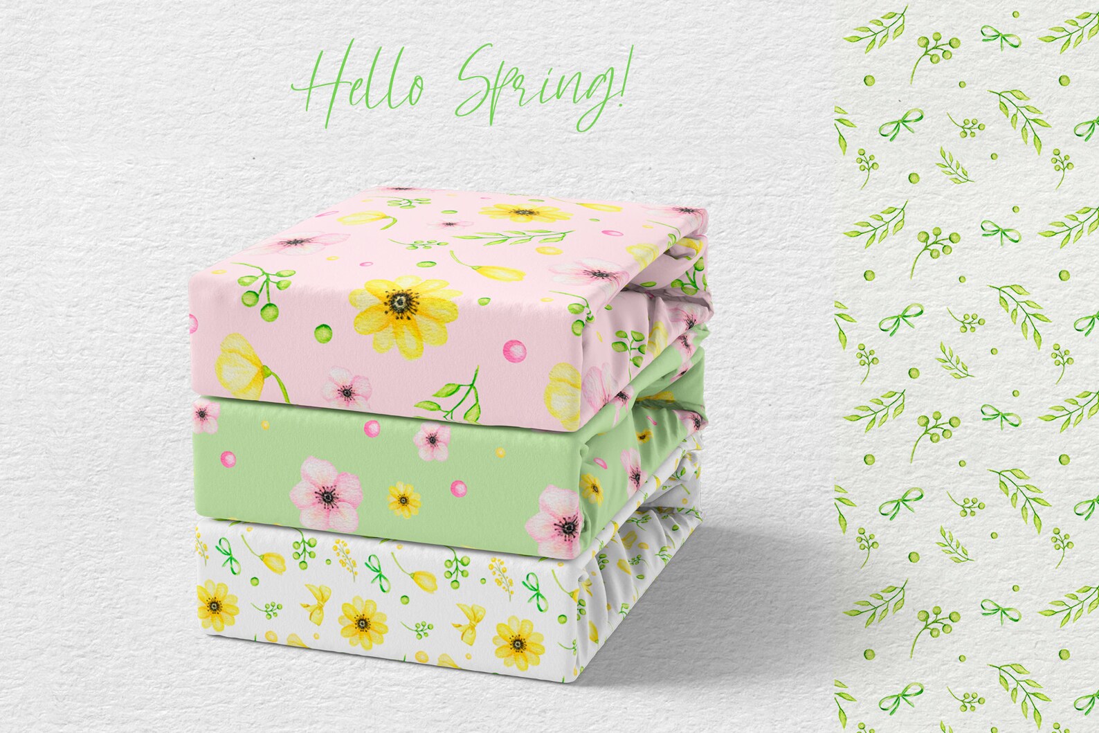 Watercolor Spring Floral Digital Paper Pack Flowers Scrapbook - Etsy