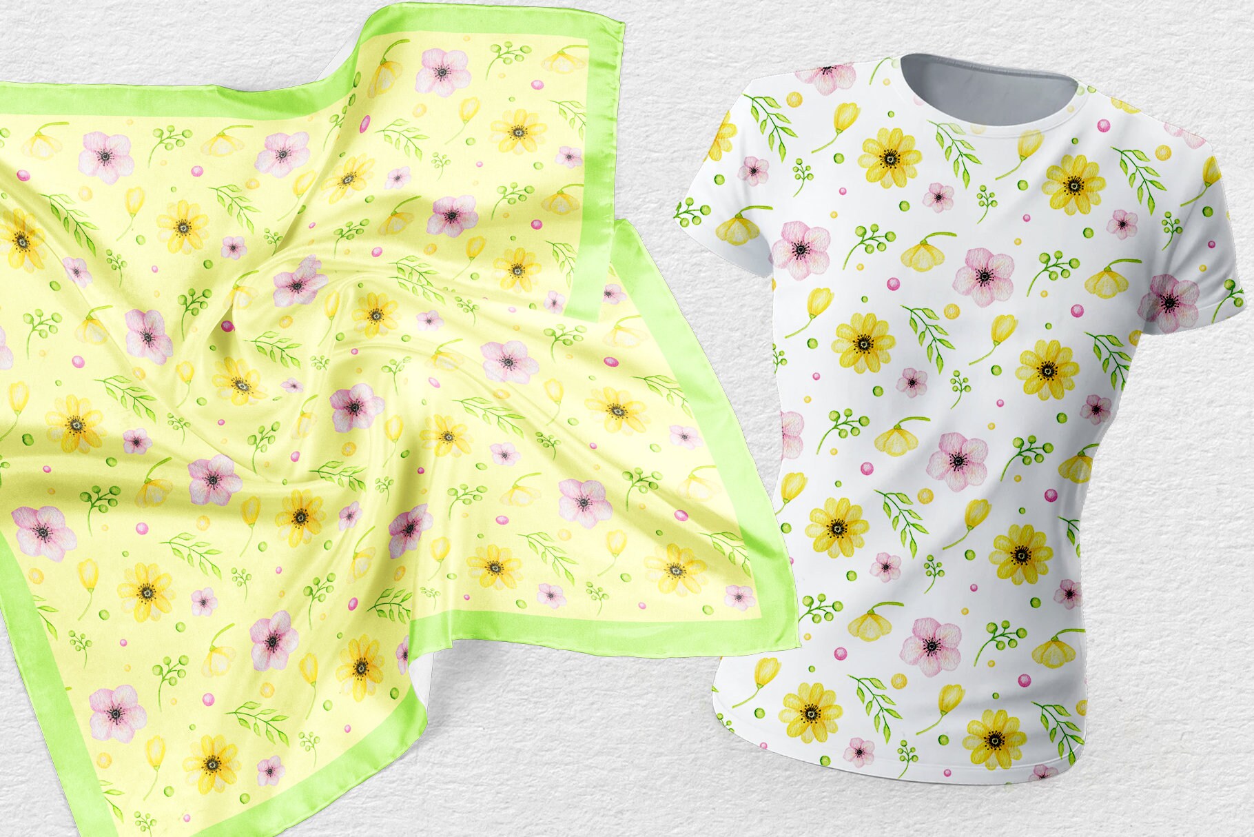 Watercolor Spring Flowers Digital Paper Pack Floral Scrapbook - Etsy