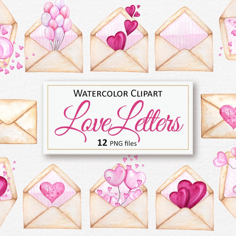 Valentines Day Clip Art - Etsy