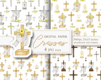 Religious Seamless Pattern - Etsy