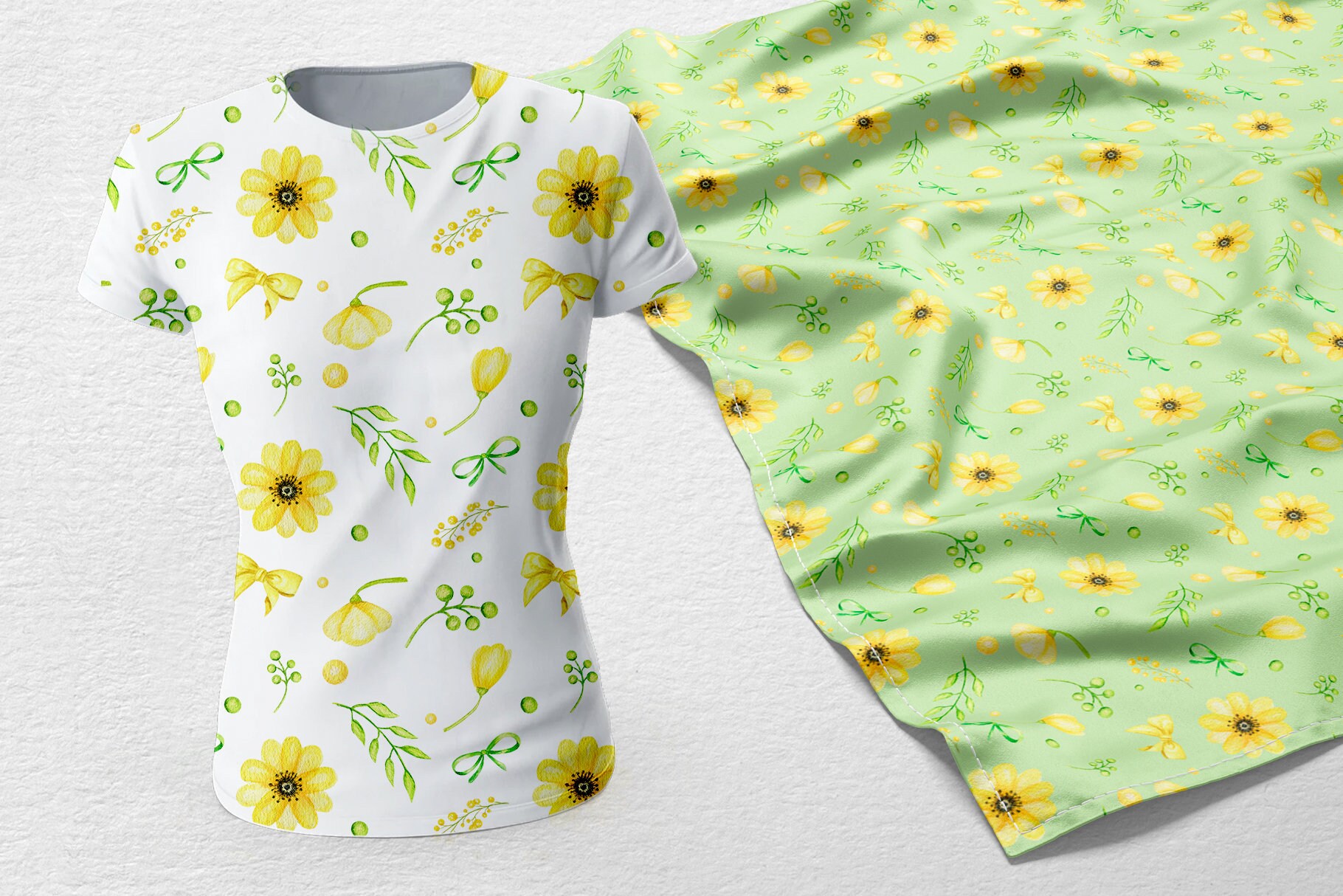 Watercolor Spring Flowers Digital Paper Pack, Floral Scrapbook ...