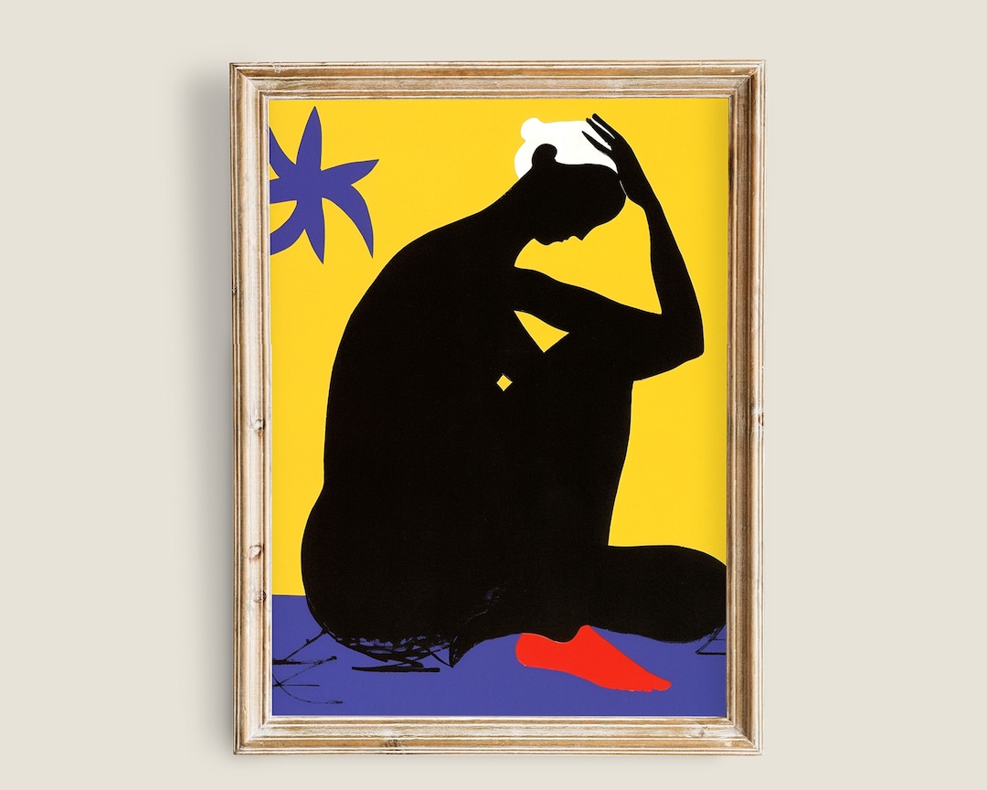 Abstract Woman Matisse, Expressionist Art, Mid-century Decor, PRINTABLE ...