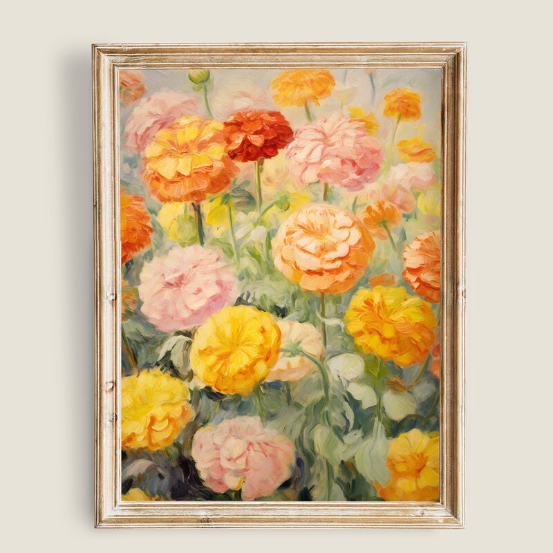 Marigold Print - Etsy