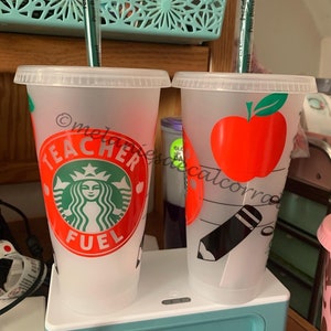 Teacher Fuel Tumbler | Apples and Pencils | Teacher Gifts | Teacher ...