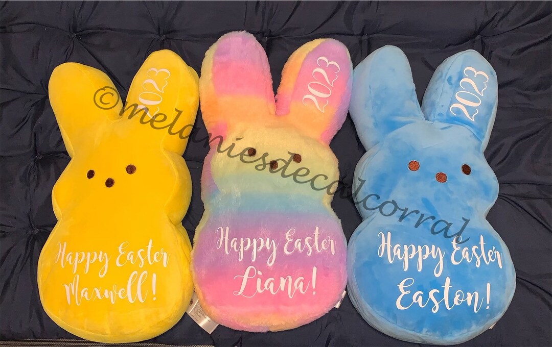 Limited Edition 17 Peeps Customized Peep Easter Plush Bunny Please Read ...