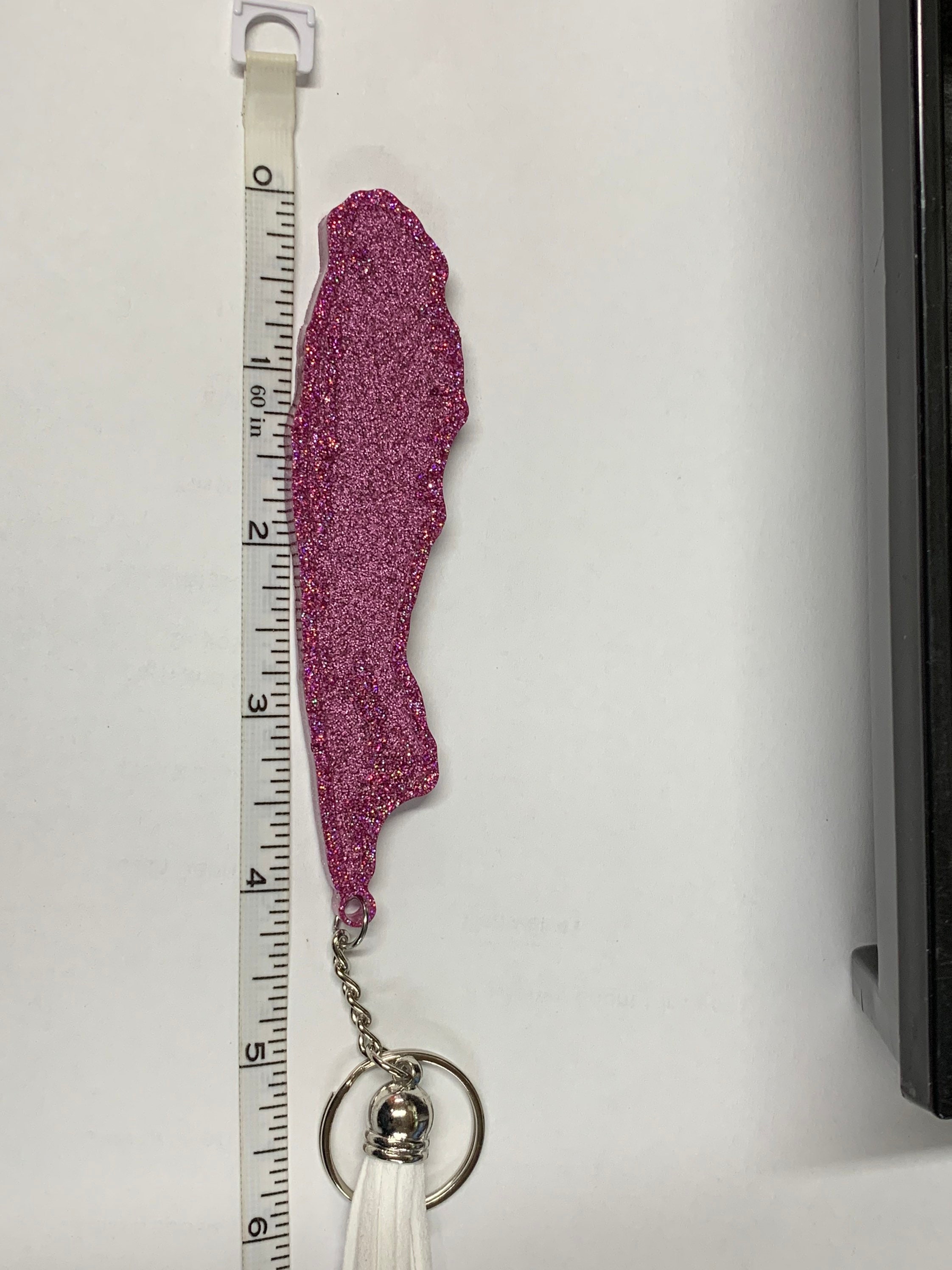 Long Island New York keychain. Hometown resin keychain | Etsy