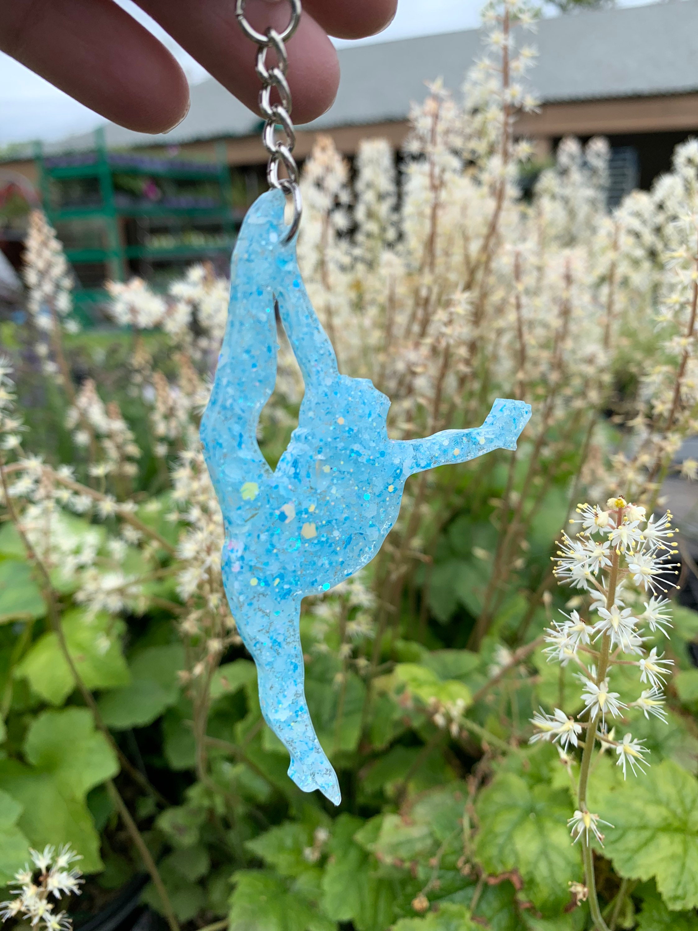 Gymnast Keychain Gymnastics Keychains Customized Gifts Made - Etsy