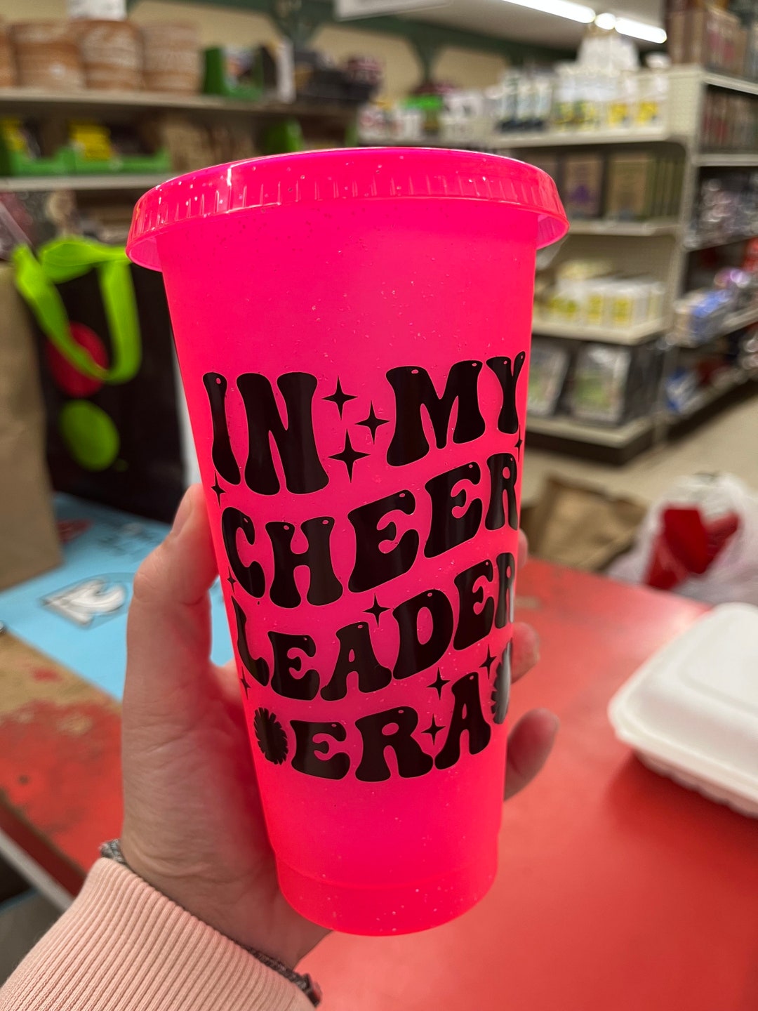 Cheerleader Cold Cup | Iced Coffee Tumblers | in My Cheer Era | Gifts ...