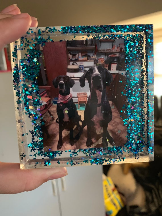 Resin Coaster with photo CUSTOM | Etsy