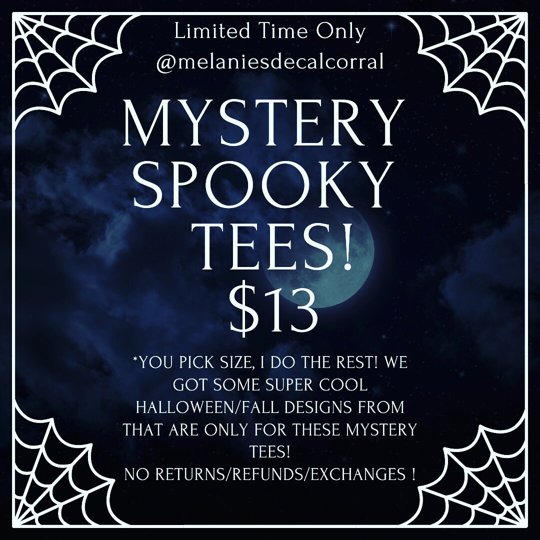 Mystery Tee Shirt Your Choice of Size Surprise Shirts Grab Bag Ready to ...