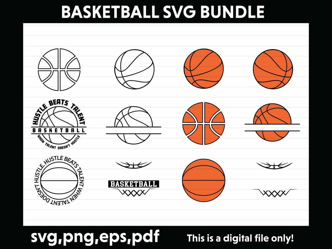 BASKETBALL SVG BUNDLE (.ai,.eps,.pdf,.svg,.png) - Etsy