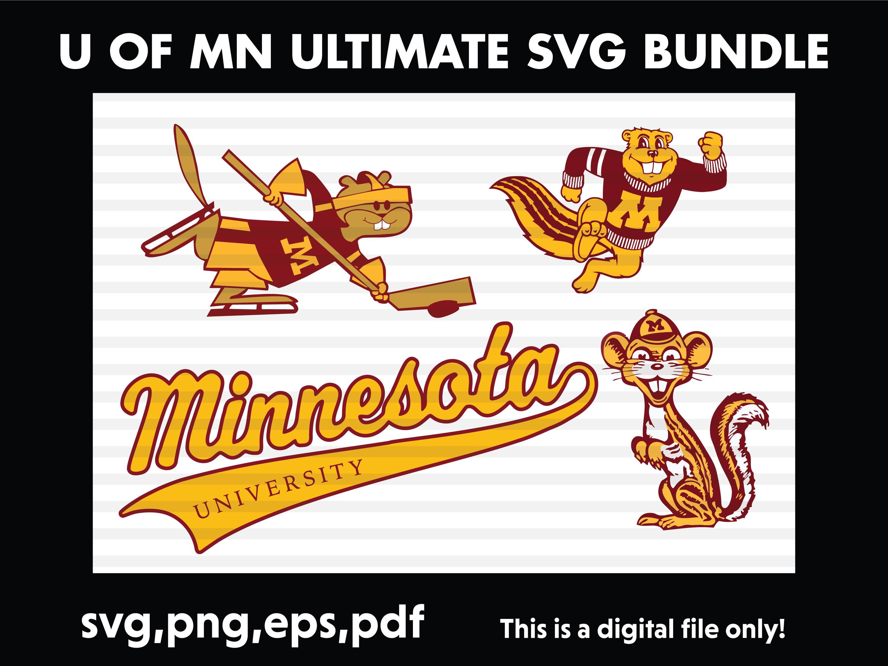University of Minnesota Ultimate SVG Bundle - Etsy