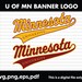 University of Minnesota Banner Logo SVG/PNG - Etsy