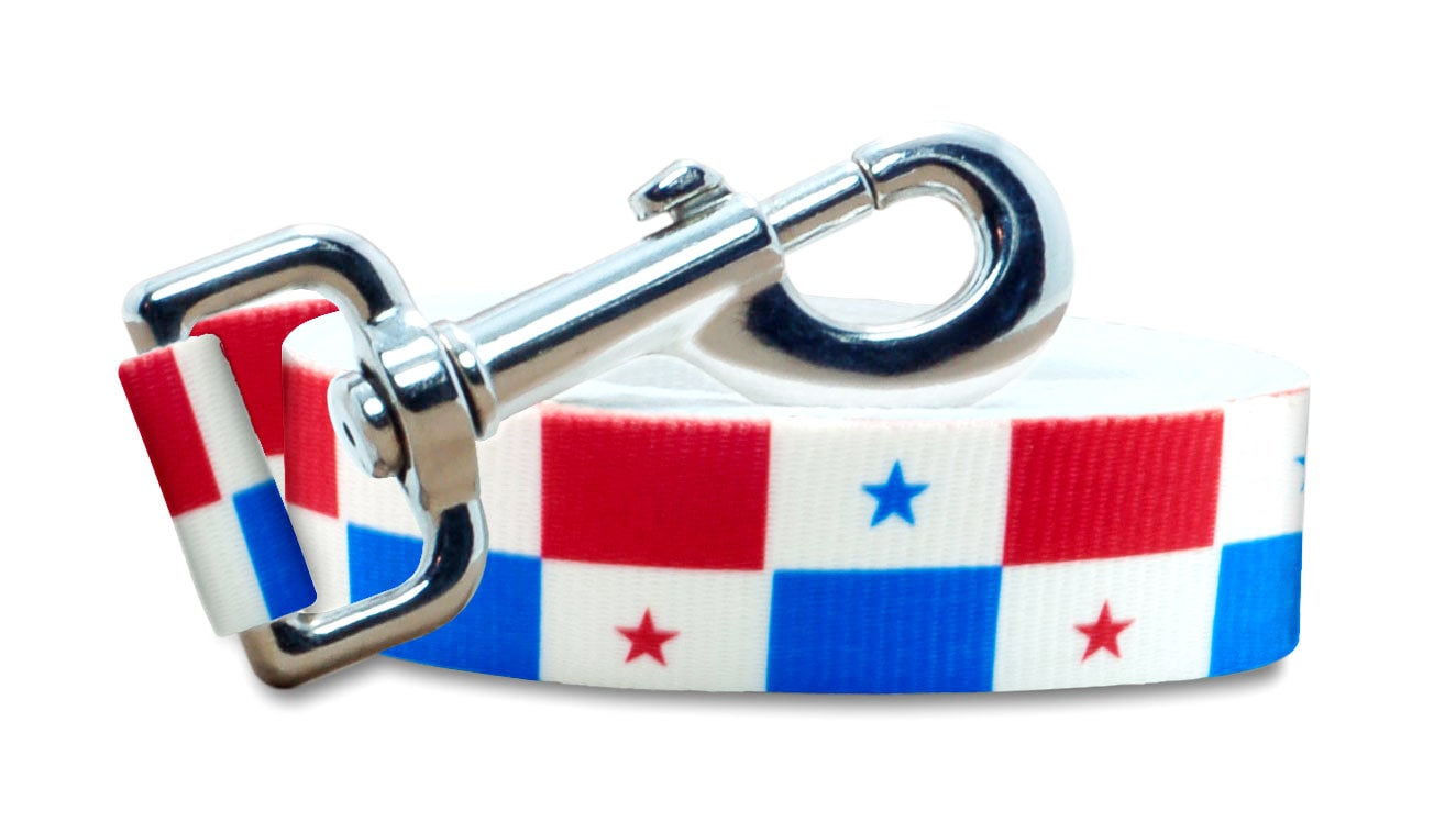 Dog Leash Lead Panama Flag Panamanian Colors 6 Foot | Etsy