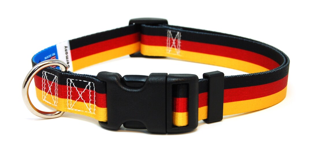 Dog Collar Germany Flag German Colors Adjustable for - Etsy