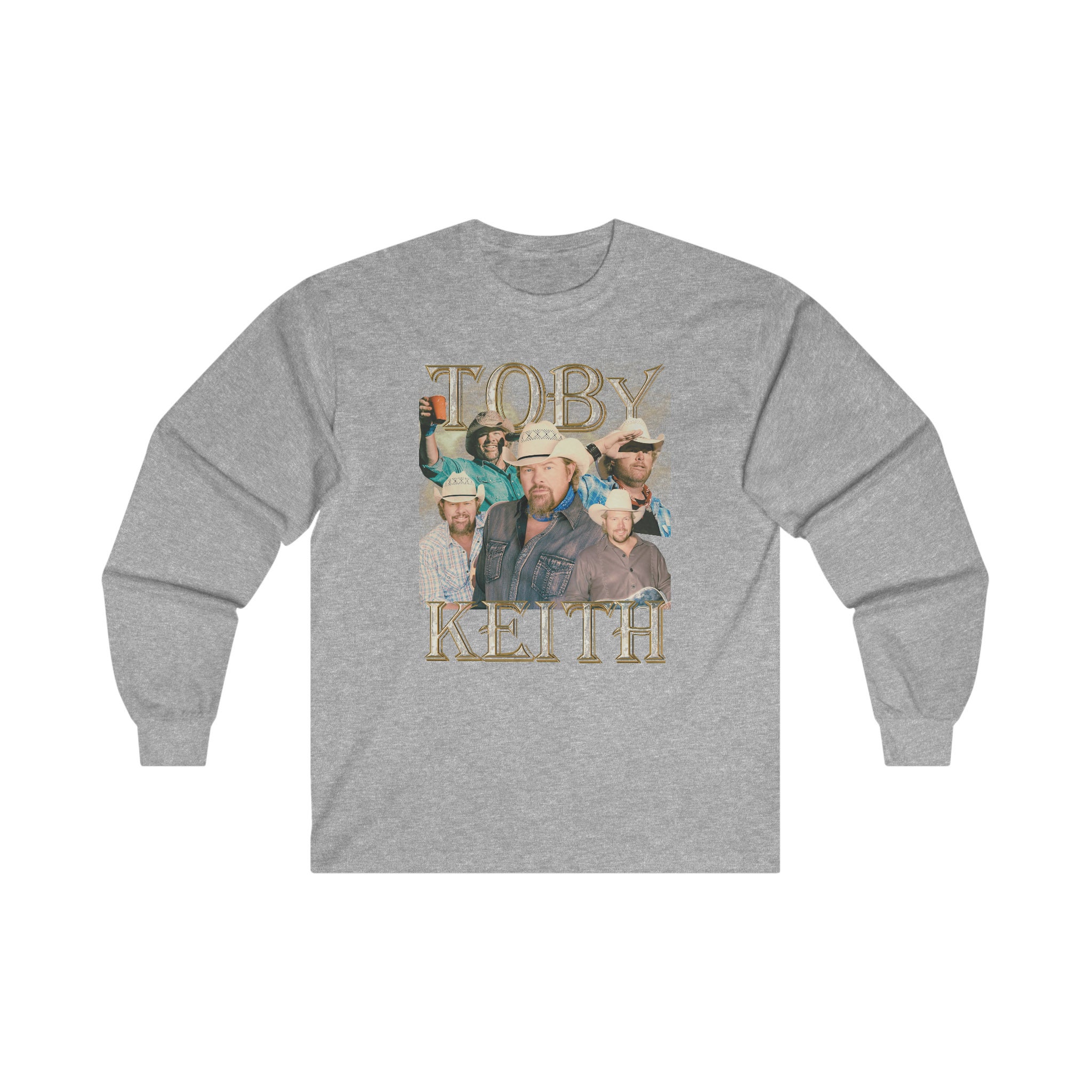 Rip Toby Keith Long Sleeve T-shirt, Vintage Toby Keith 90s Shirt, Toby ...